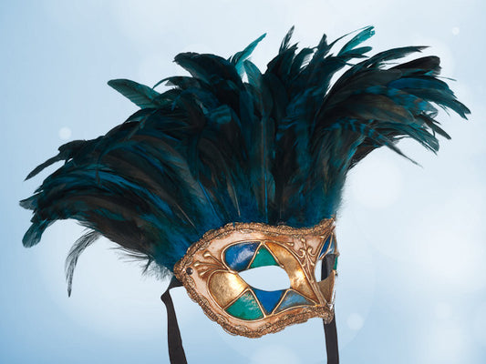 Federmasken - Federmaske - Feder Maske | Masken Shop Venedig ...
