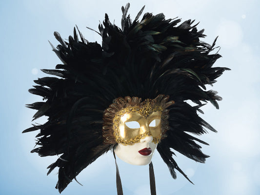 Federmasken - Federmaske - Feder Maske | Masken Shop Venedig ...